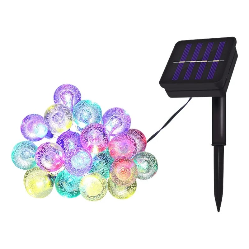 Солнечные гирлянды WPOSTAR, 30/50/100 LED, разноцветные Multicolor, 7M50L