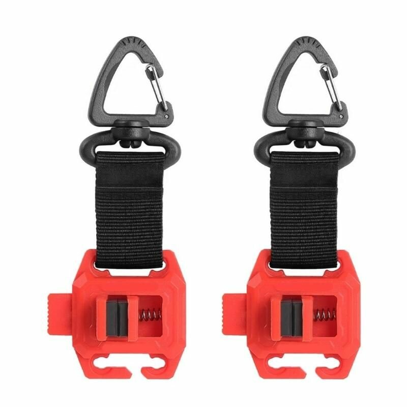 Рыболовный держатель для удочки, красный - Две части