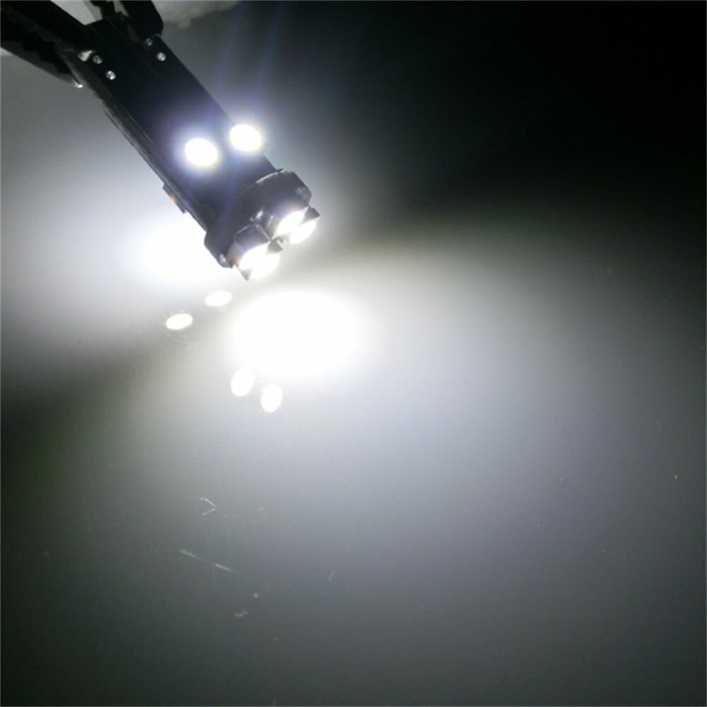 10шт W5W 194 168 T10 8smd Canbus LED Внутренняя Подсветка карты купола