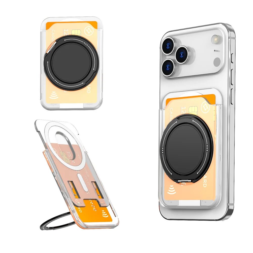 Подставка-держатель для карт MagSafe, Transparent White