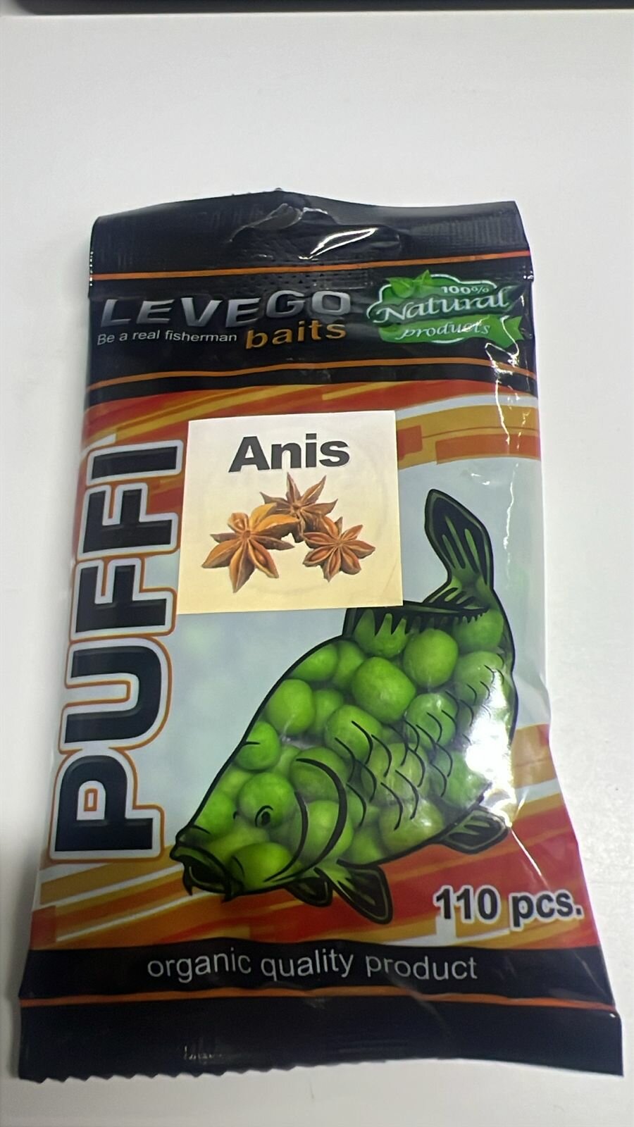 Воздушное тесто для рыбалки Puffi анис " - 6-8мм / 30г