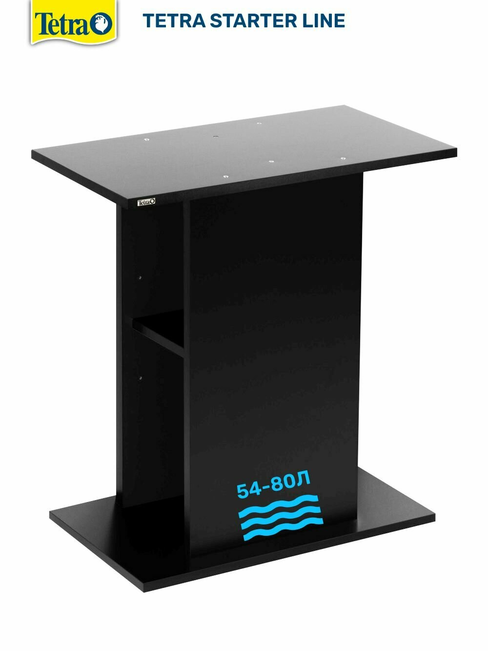 Тумба для аквариума Tetra Starter Line 54/80л черная 61х31хh73см