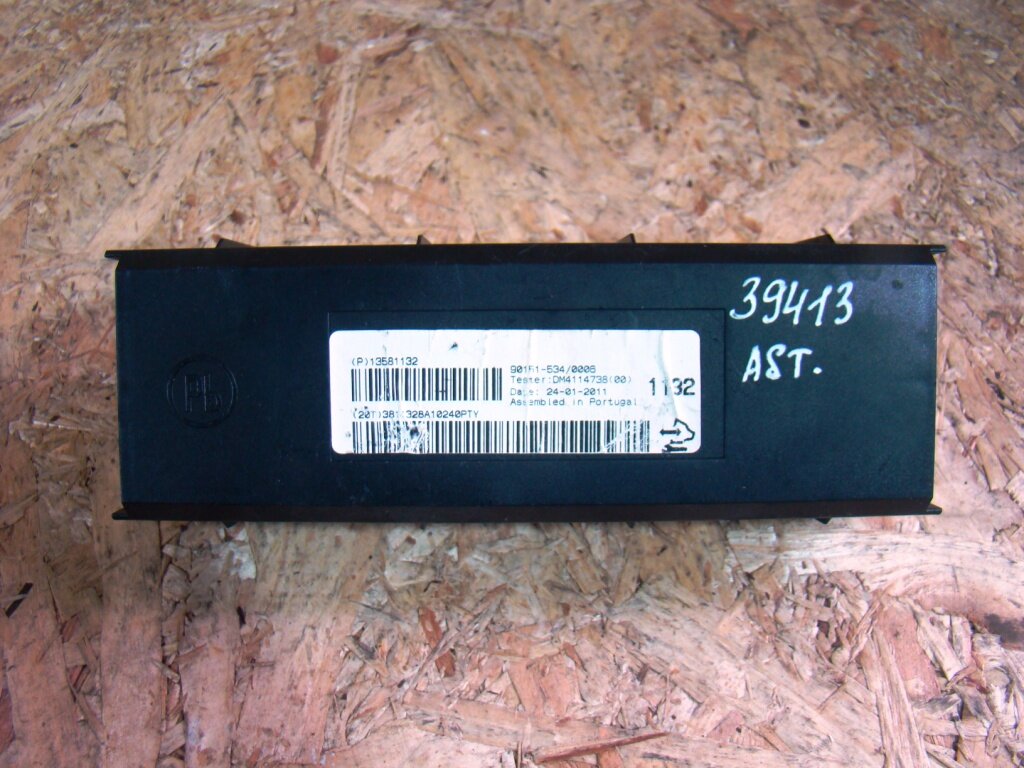 Opel Astra J Блок управления кондиционером 13581132