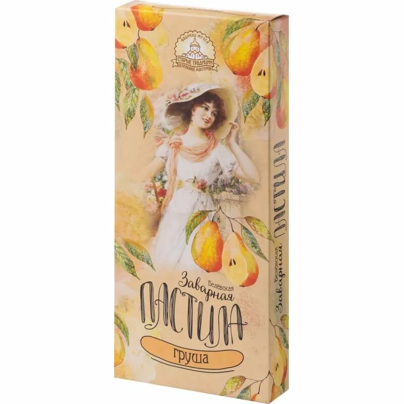 Пастила старые традиции заварная груша Белевская, 250 г