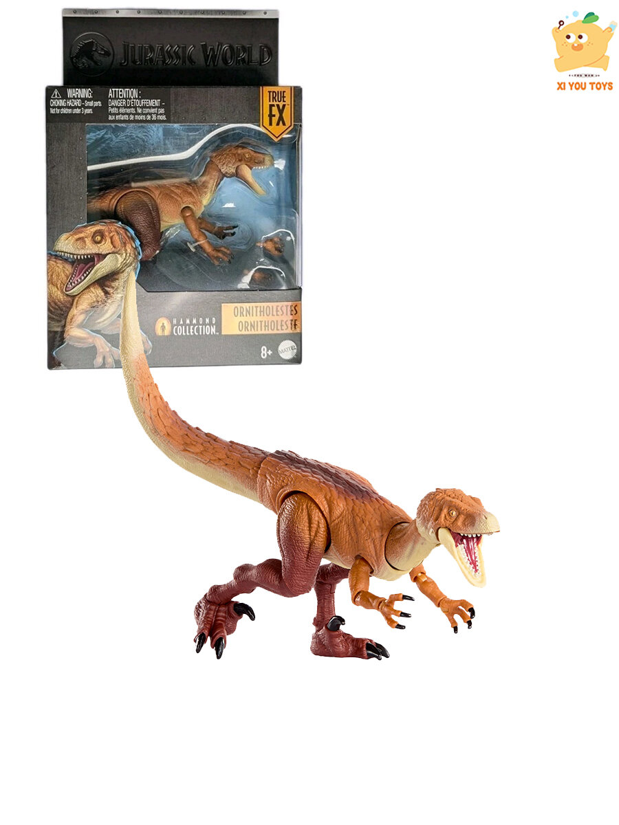 Jurassic World Hammond Collection Ornitholestes / Фигурка Птичьего Дракона Из Коллекции Хаммонда "Мир Юрского Периода" Подходит Для Детей В Возрасте От 8 Лет.