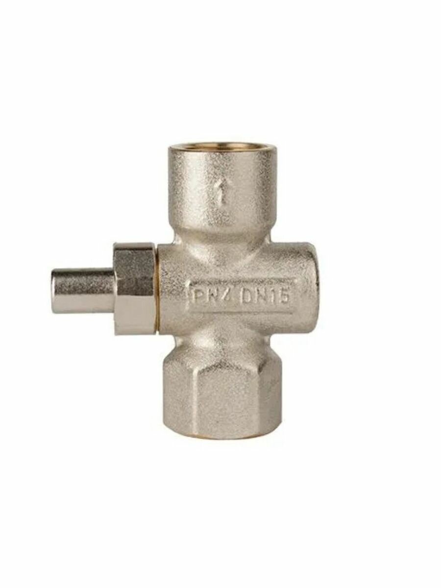 Кран кнопочный Экомера 1/2" FF для газа