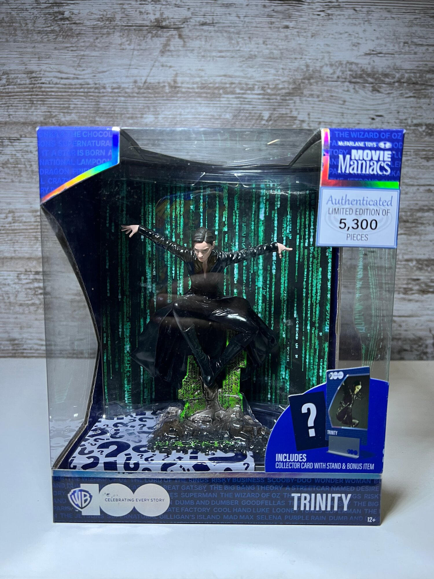 Фигурка Тринити, Матрица, Trinity, 18 см от McFarlane Toys, тираж 5300 штук