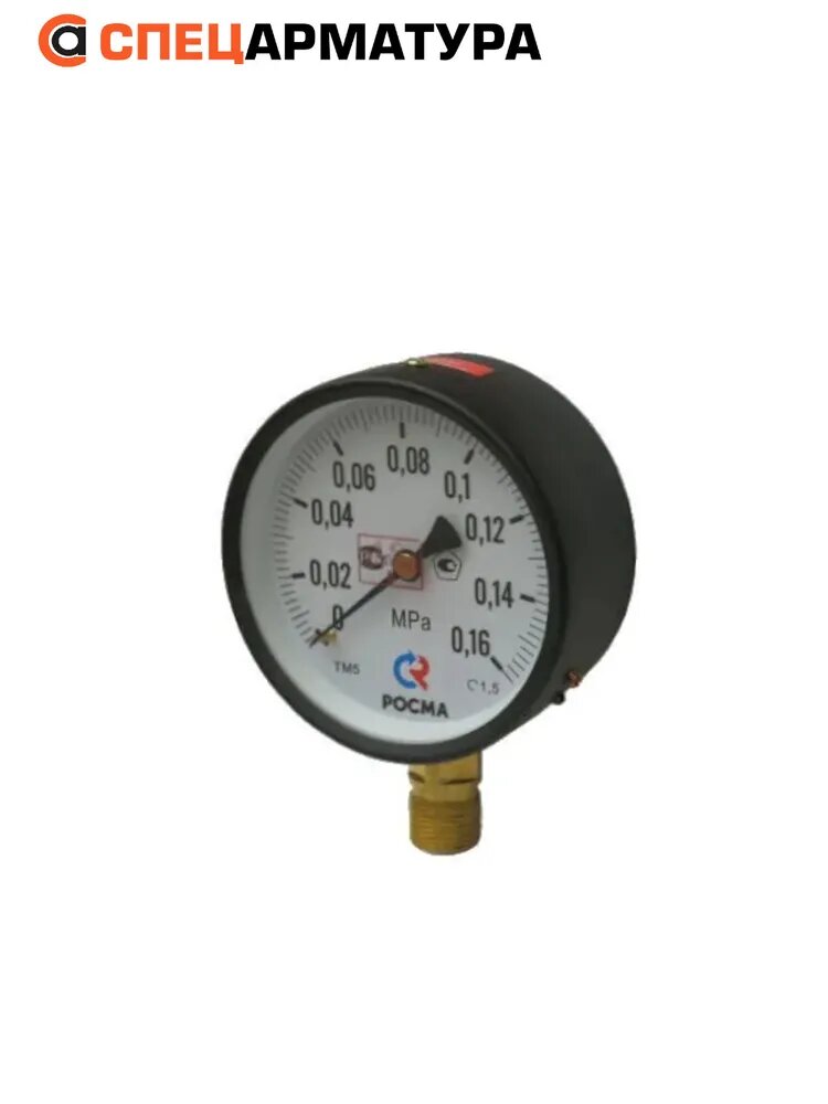 Манометр показывающий технический ТМ-510Р.00(0-0,16MРa)M20x1,5.1,5
