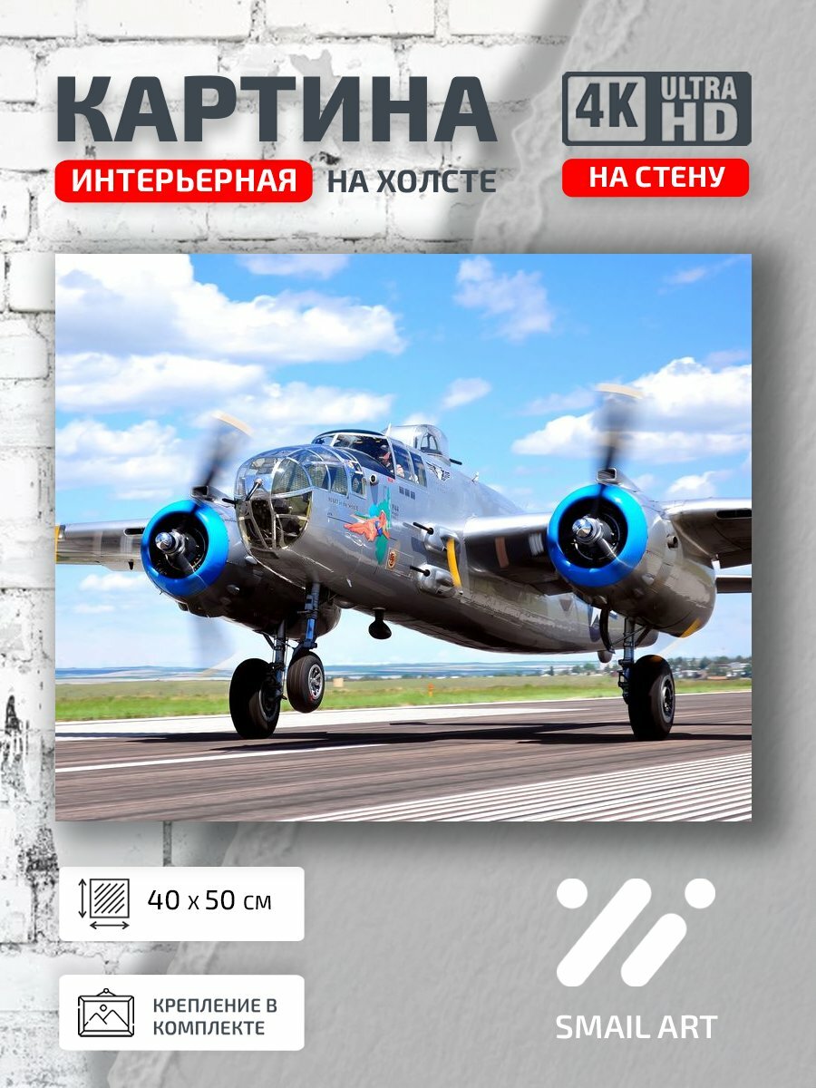 Картина на холсте интерьерная 40 на 50 на стену Сша usaf для кабинета авиация интерьер
