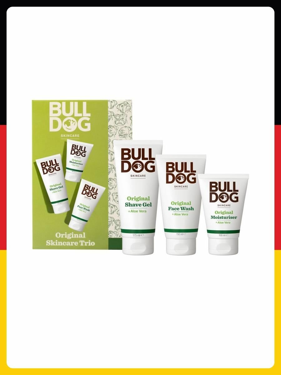 Набор уходовой косметики Bulldog Original Skincare Trio Gift Set