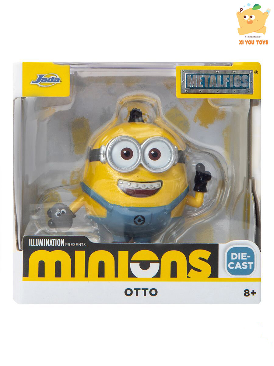 Jada Toys Despicable Minions Metalfigs Otto / Металлические Игрушки-миньоны Станут Идеальным Подарком На Новый Год.