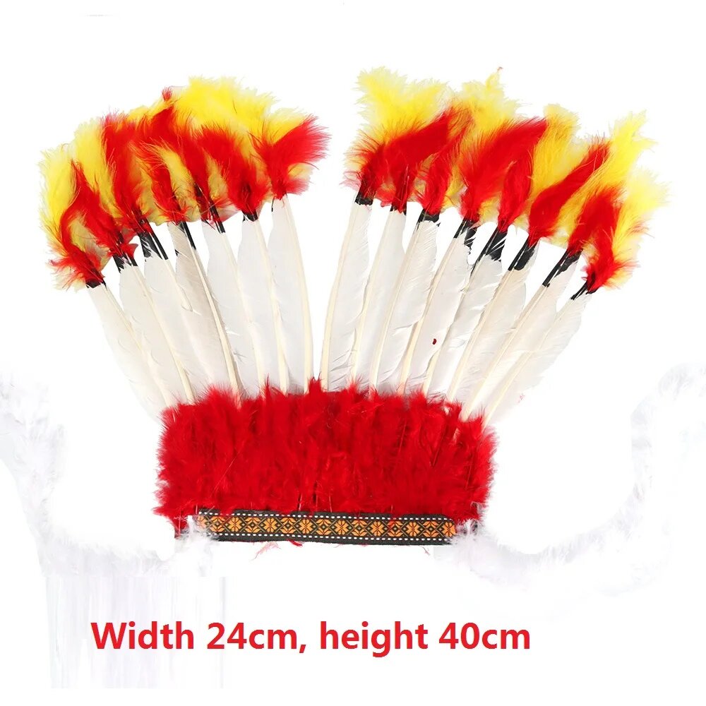 Детский индейский костюм М, high headdress