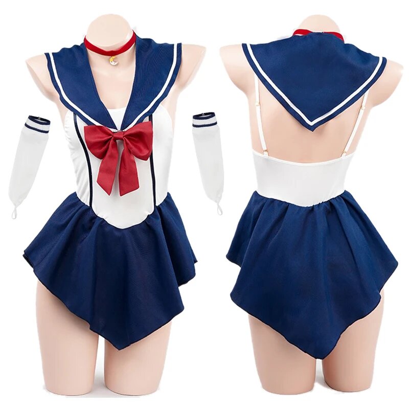 AniLV японская аниме школьная форма морячка полиэстер