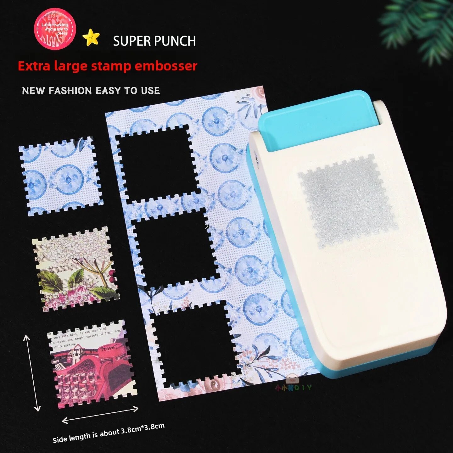 Дырокол для тиснения Stamp 3.8