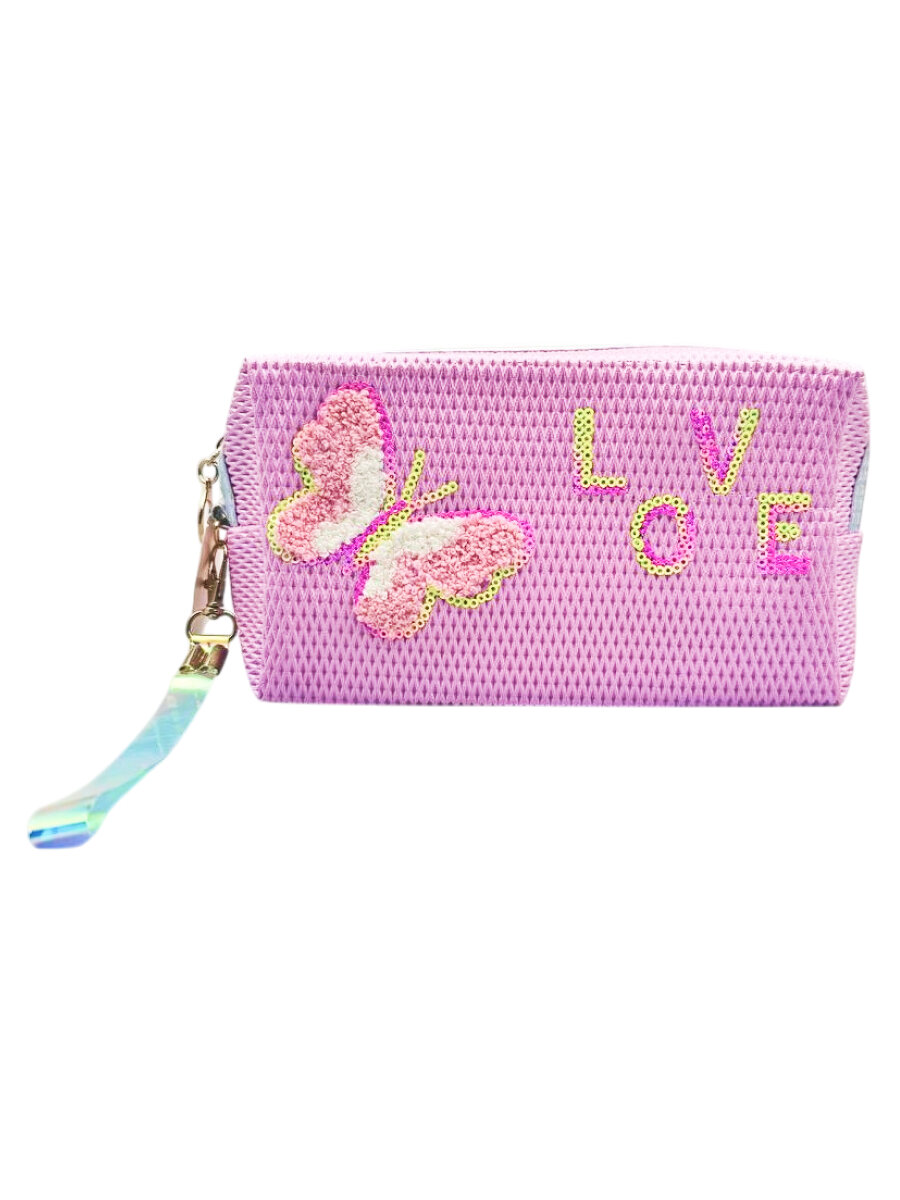 Sunflower Пенал-косметичка детская LOVE 11653-7, сиреневый