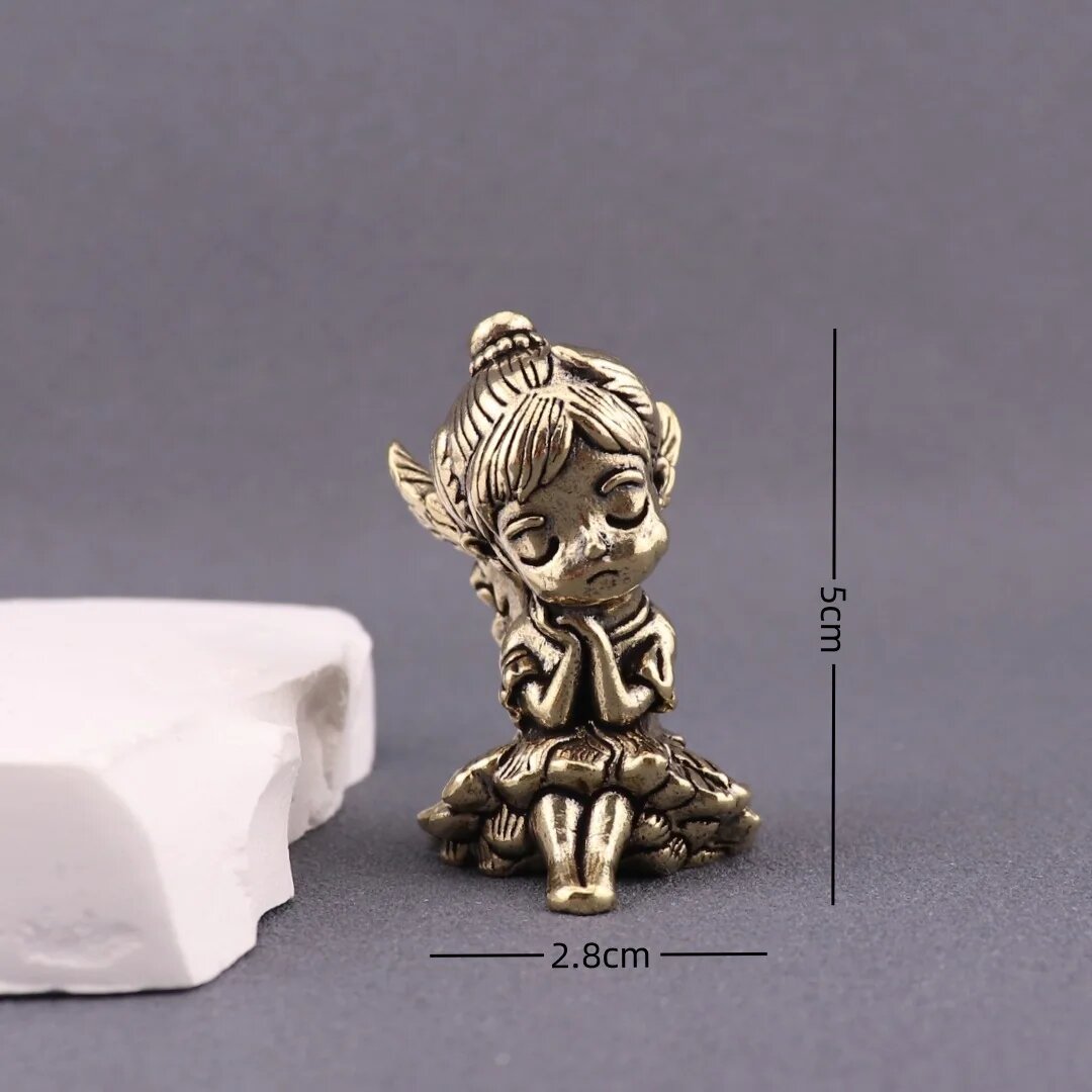 Миниатюрные фигурки ангелов MOONBIFFY из меди