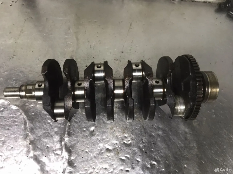 Коленвал дефект G4EE 1.4 16V Dohc Alpha Kia-Hyundai