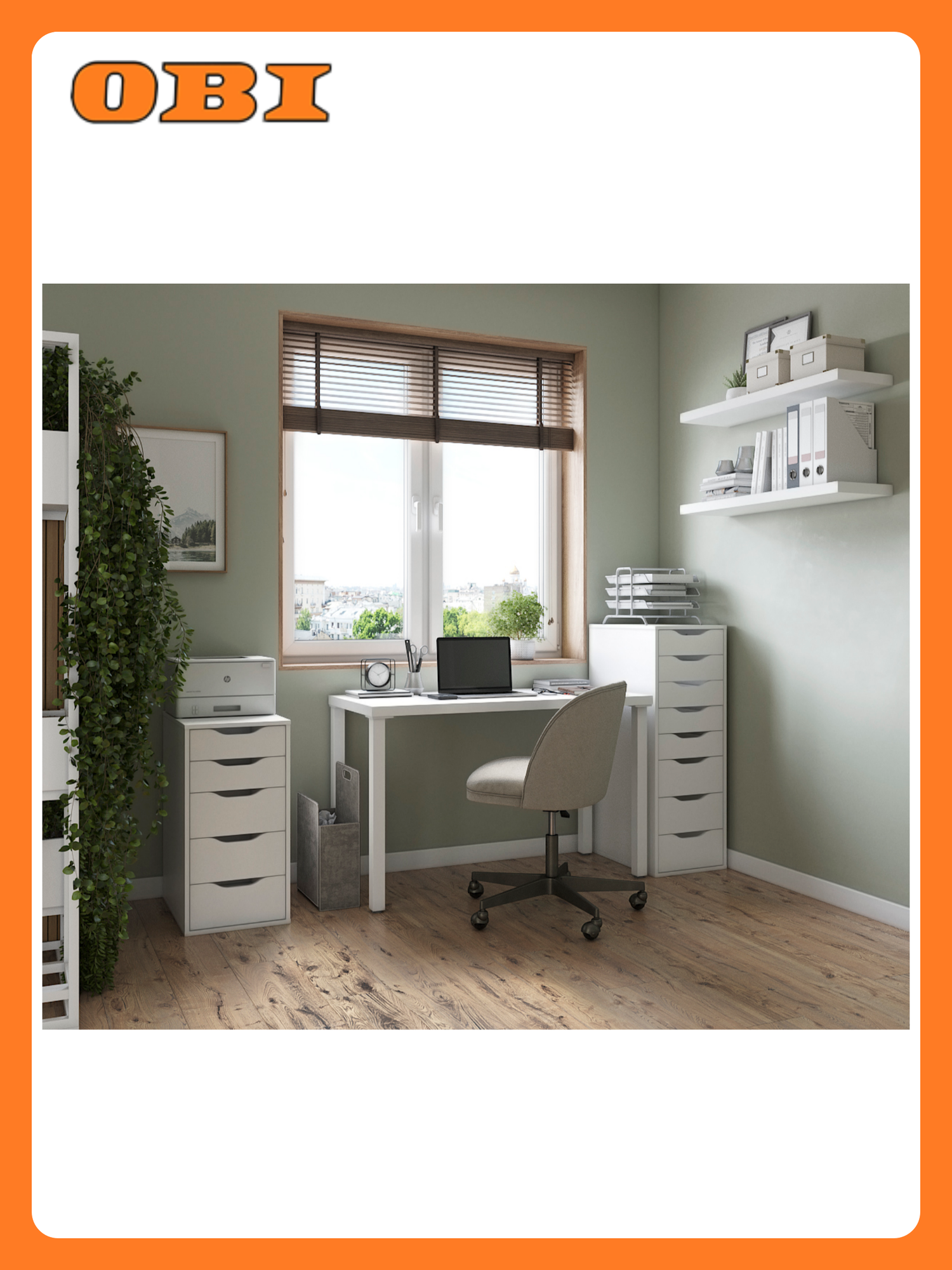 Комод Шведский Стандарт Ингар 5 36x71x53 см, белый