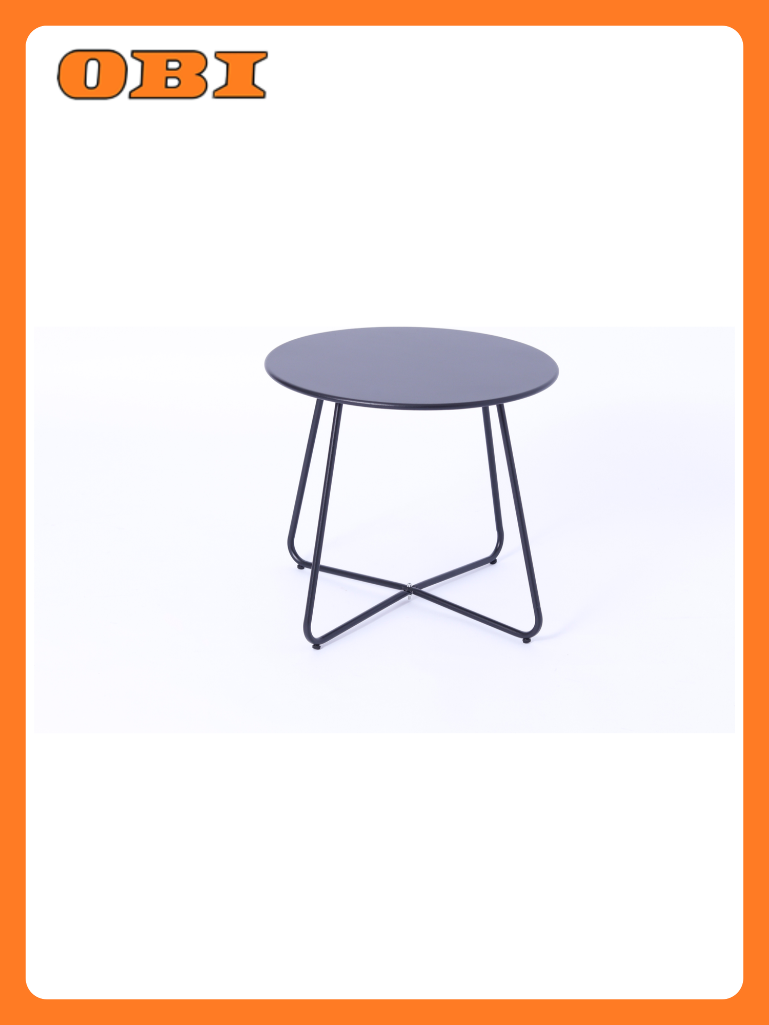 Столик садовый Кея черный