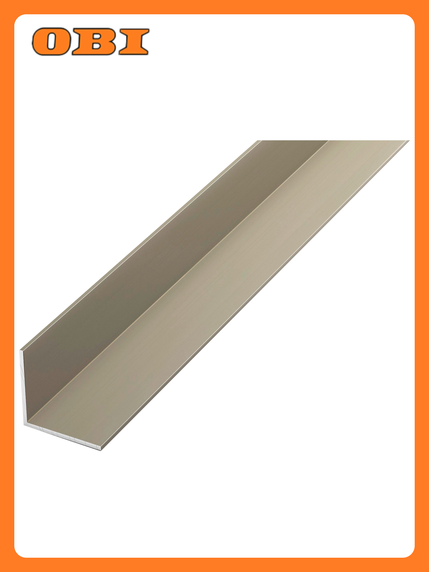 Уголок равнополочный лука 1000х20х1 мм