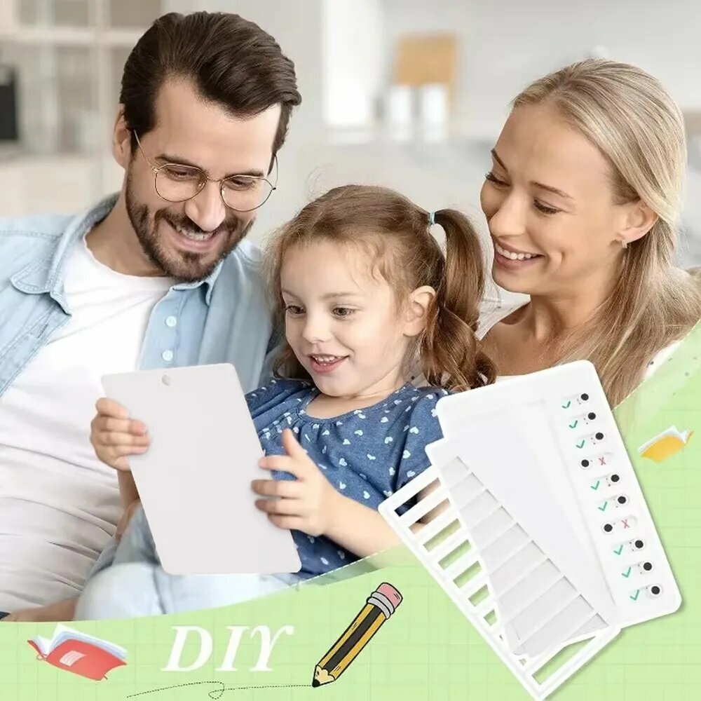 Трекер привычек для детей, план развития навыков, ежедневный чек-лист