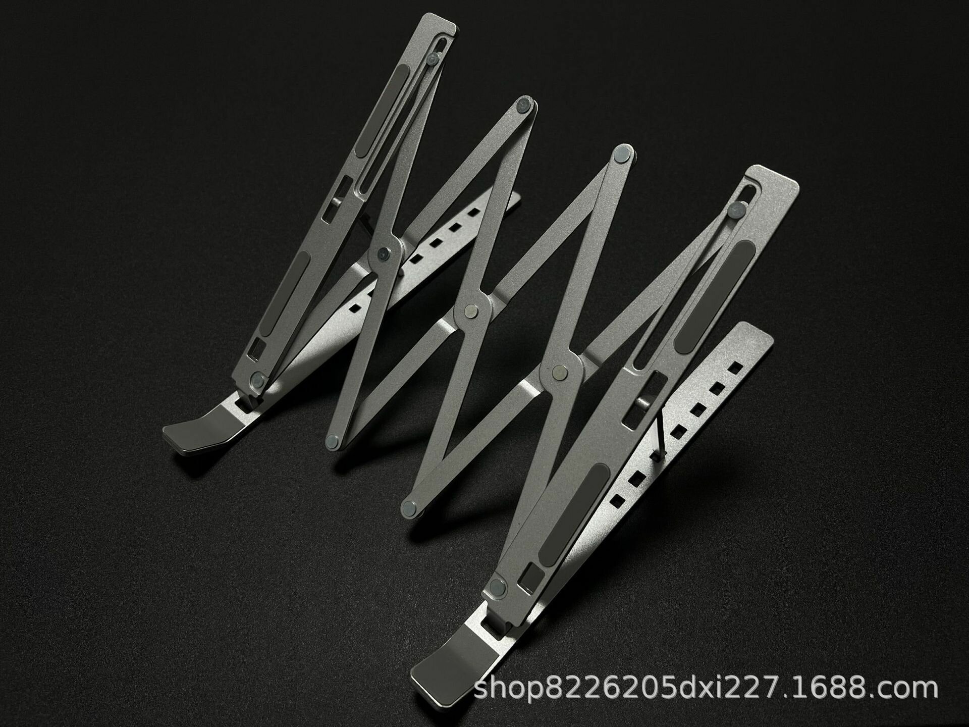 Алюминиевый сплав держатель для ноутбука плоский кронштейн 2-в-1 складной многоступентный регулируемый кронштейн оптом