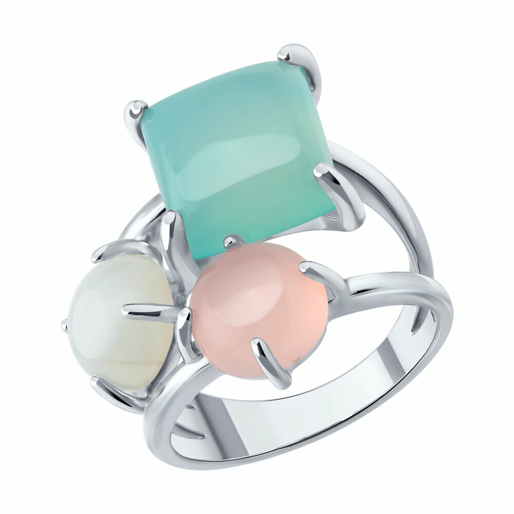 Кольцо, серебро, 925 проба, родирование