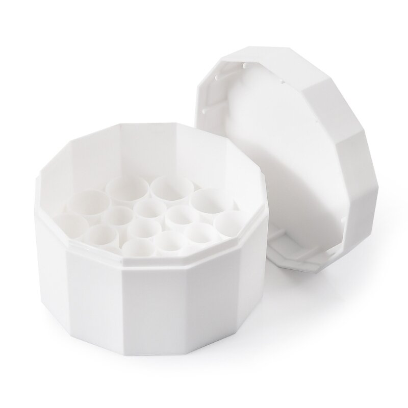 Эффективный Чехол-Органайзер Для Хранения Батареек 2A 3A С Крышкой Для Дома, Офиса, Путешествий, Долговечный Пластиковый Дизайн