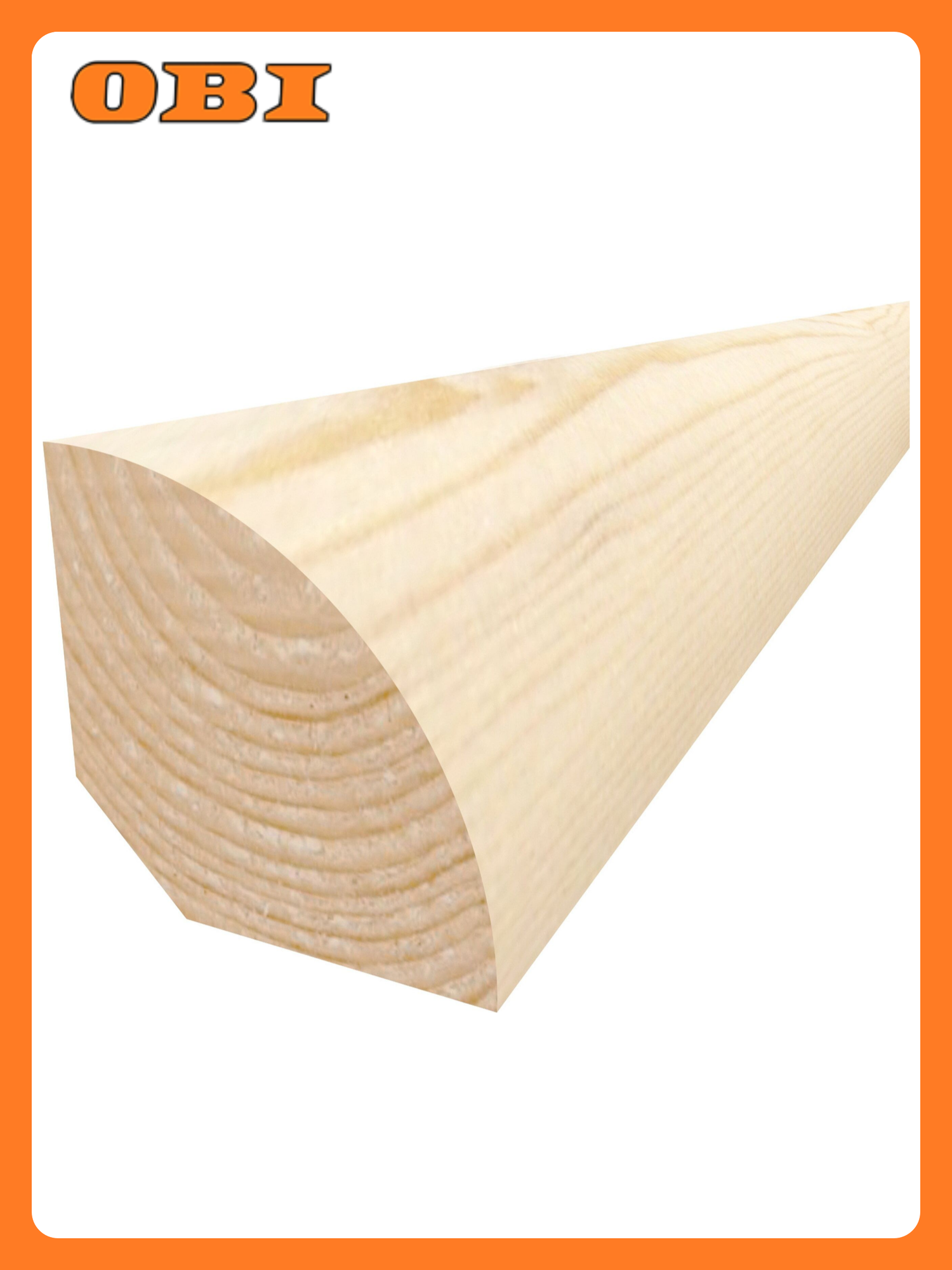 Штапик строганный сосна сорт Экстра 1000x15x15 мм