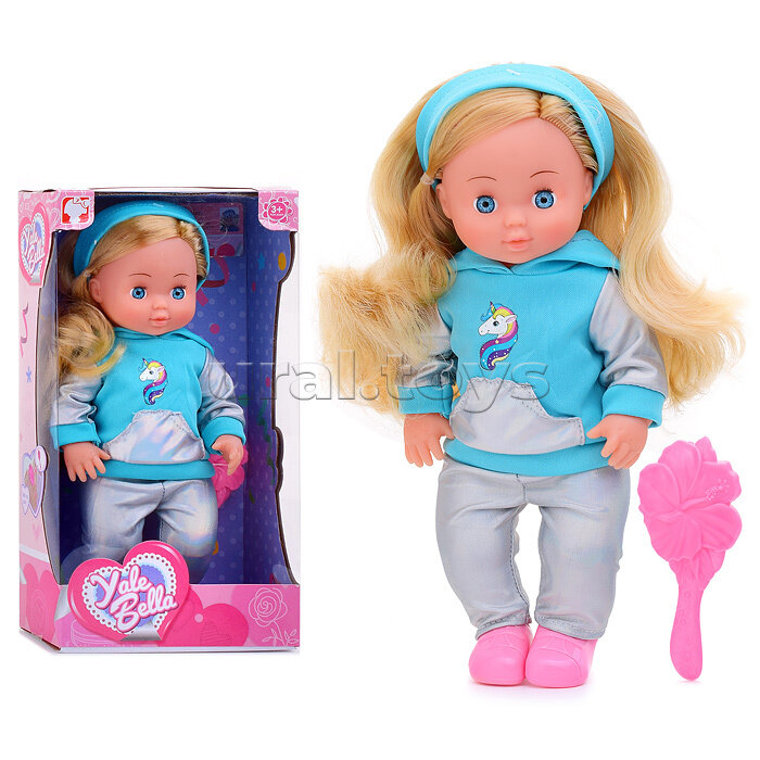 Кукла Yale Baby "Вероника", с аксессуарами, от 3 лет, пластик, 1 шт.