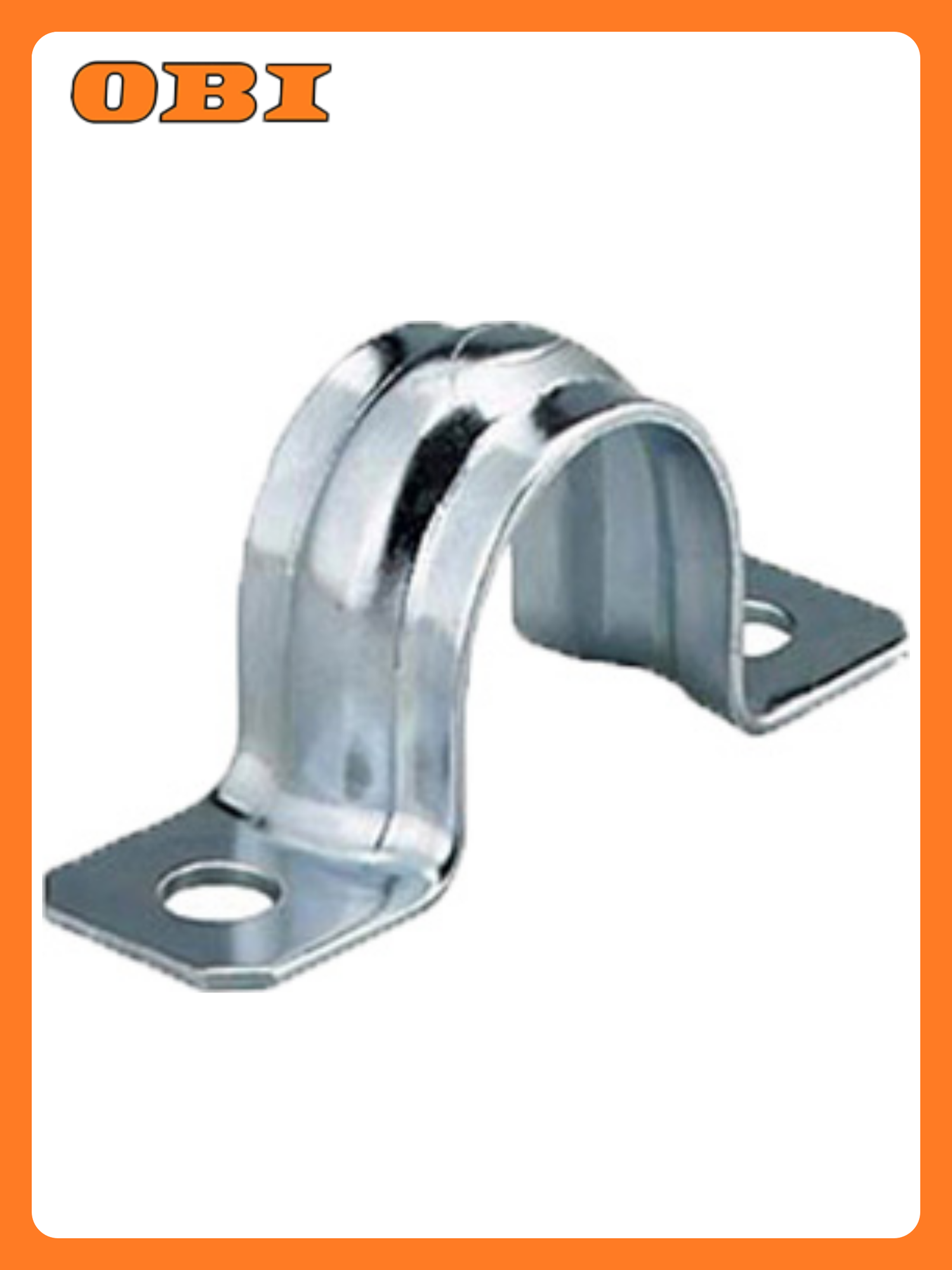 Скоба СМД 31-32 двухлапковая для металлорукава ø 25 мм (50 шт/уп) REXANT