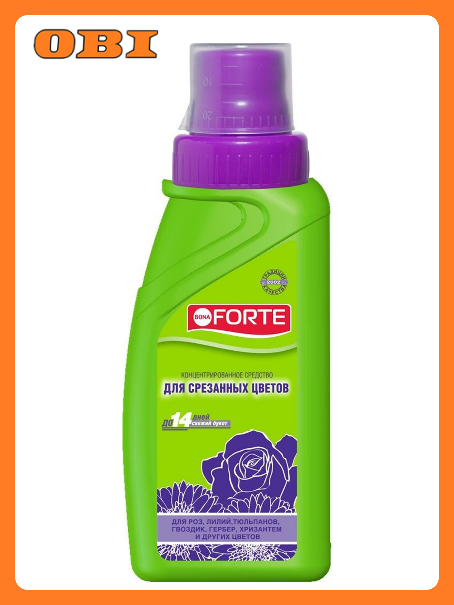 Средство для срезанных цветов BONA FORTE 285 мл