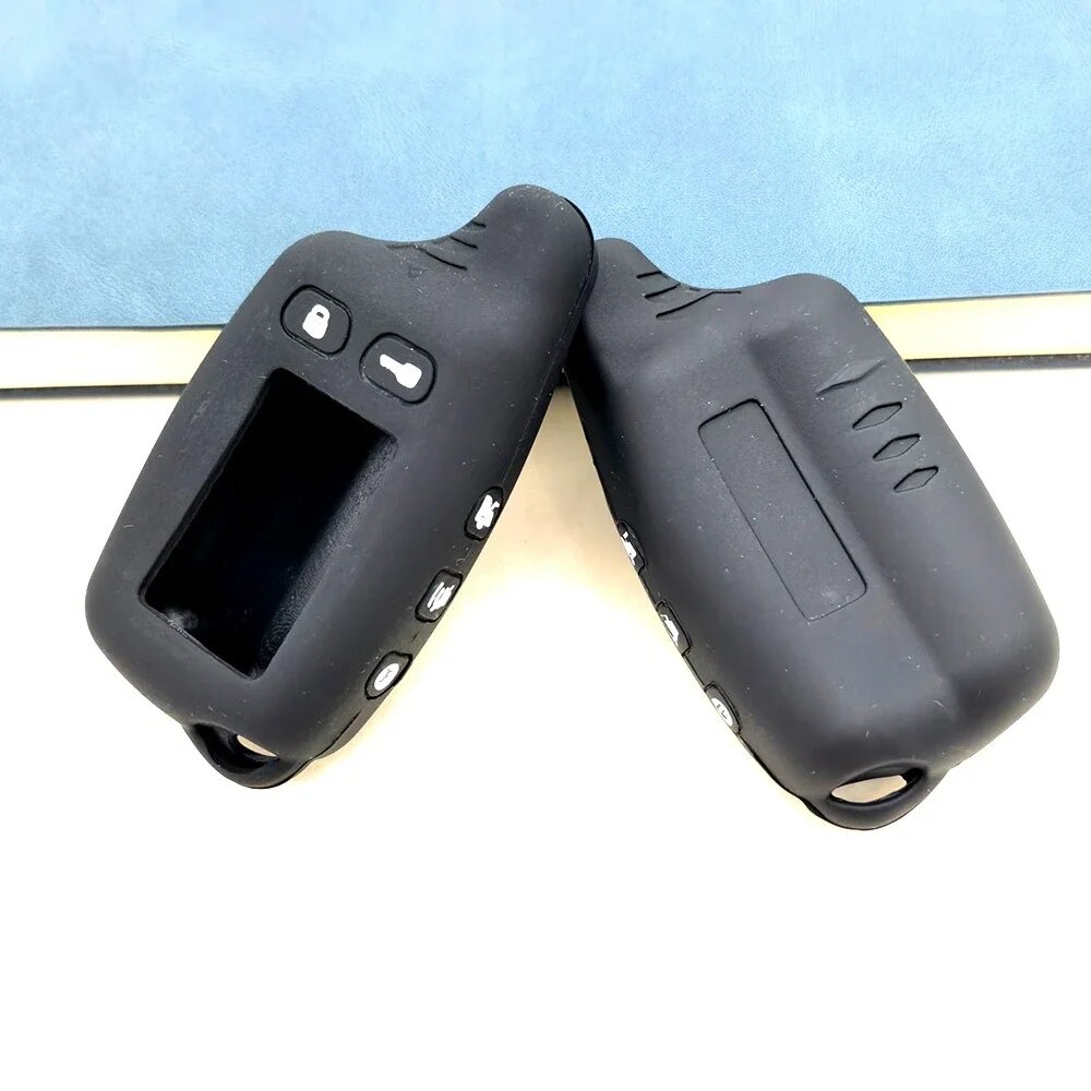 Силиконовый чехол для ключей для России Tomahawk TW-9030 TW-9020 TW-9010, двусторонняя автомобильная сигнализация, ЖК-брелок, брелок с дистанционным управлением