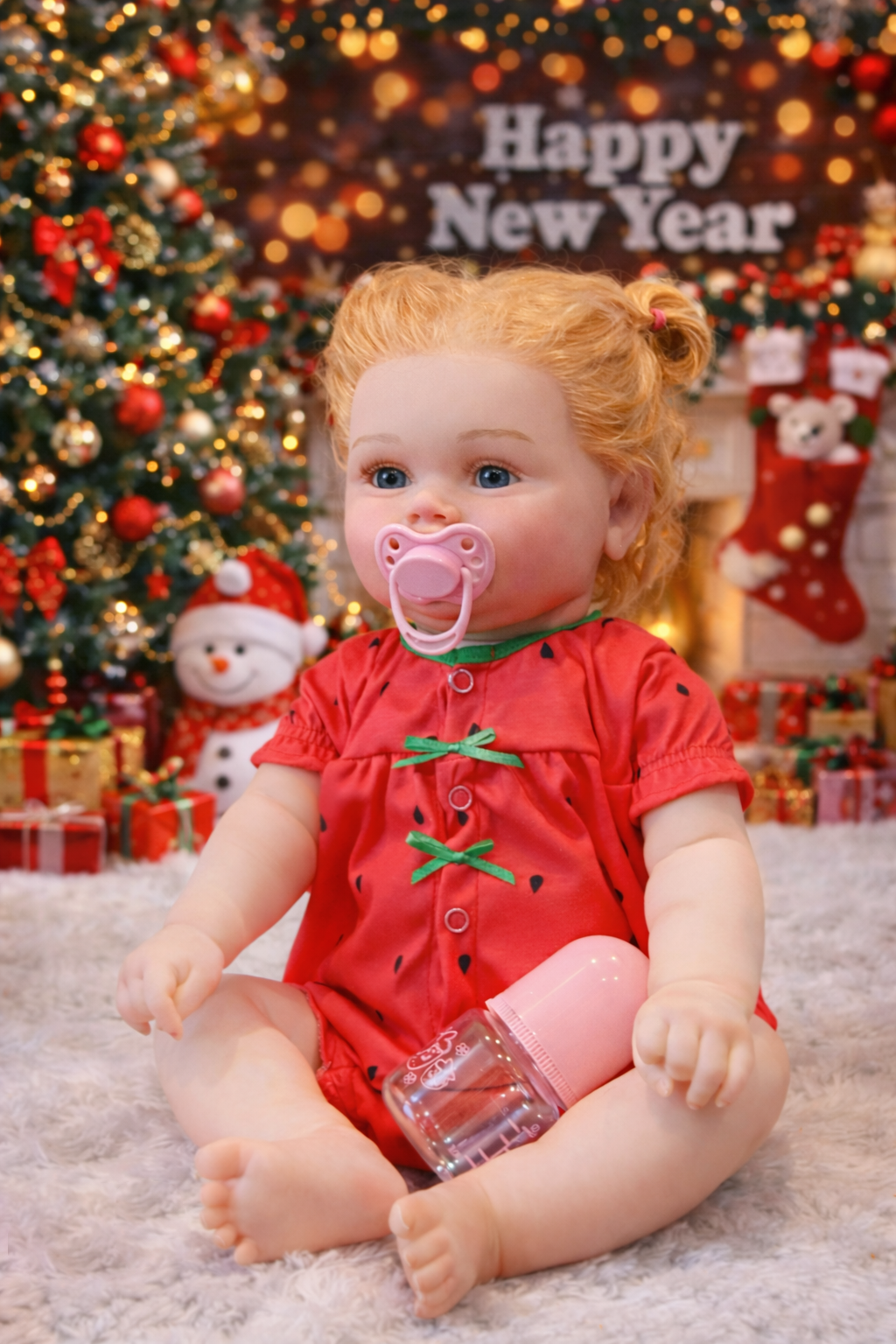 Кукла Реборн девочка Ирина(силиконовая) 50 см/ Реалистичная кукла