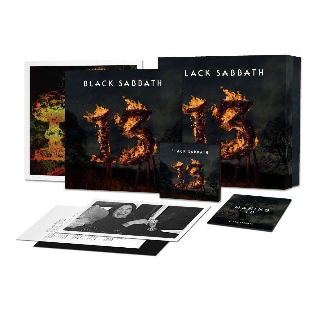 Виниловая пластинка Black Sabbath - 13 (180g) (Strictly Limited Super Deluxe Edition) (LP + 2CDs + DVD) (2 CD)