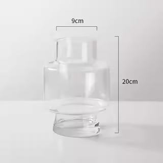 Винтажный декоративный вазон, высококачественная ваза в французском стиле Fenton, креативная стеклянная ваза для