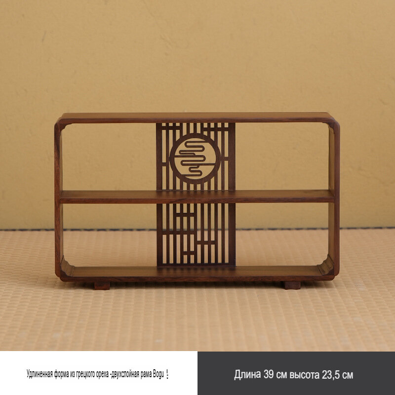 Полка для хранения чайного сервиза витрина для хранения настольного шкафа 39 *23,5 см