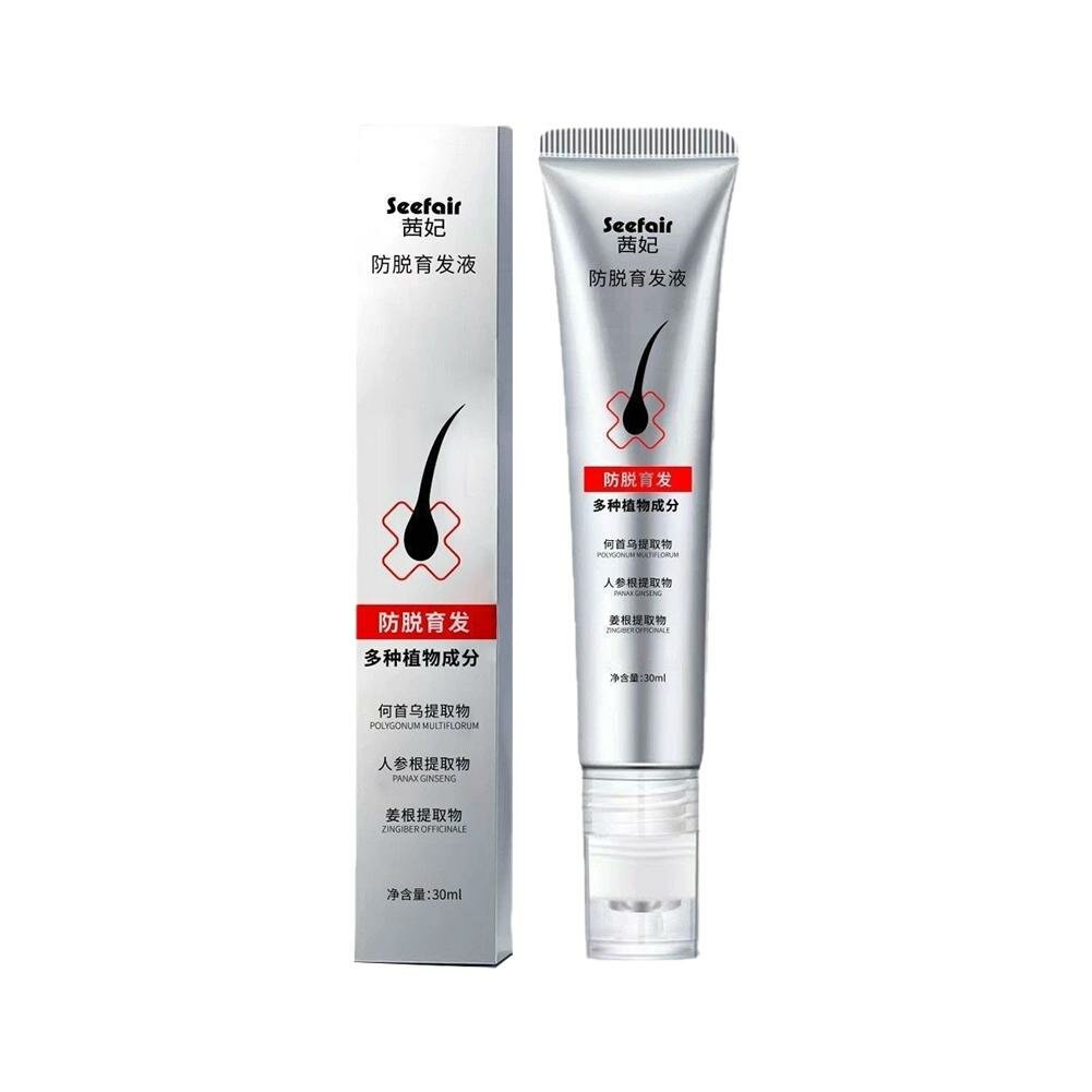 Масло для роста волос, против выпадения, восстановление поврежденных волос, уход за кожей головы, 30г