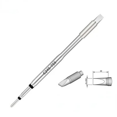 Сменное паяльное жало OEM C245, серия C245, сварочное сопло C245-SK, совместимое с паяльной станцией I2C T245