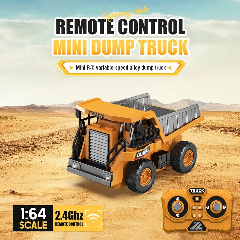 Радиоуправляемый самосвал CONUSEA 1:64, RC Dumper 102