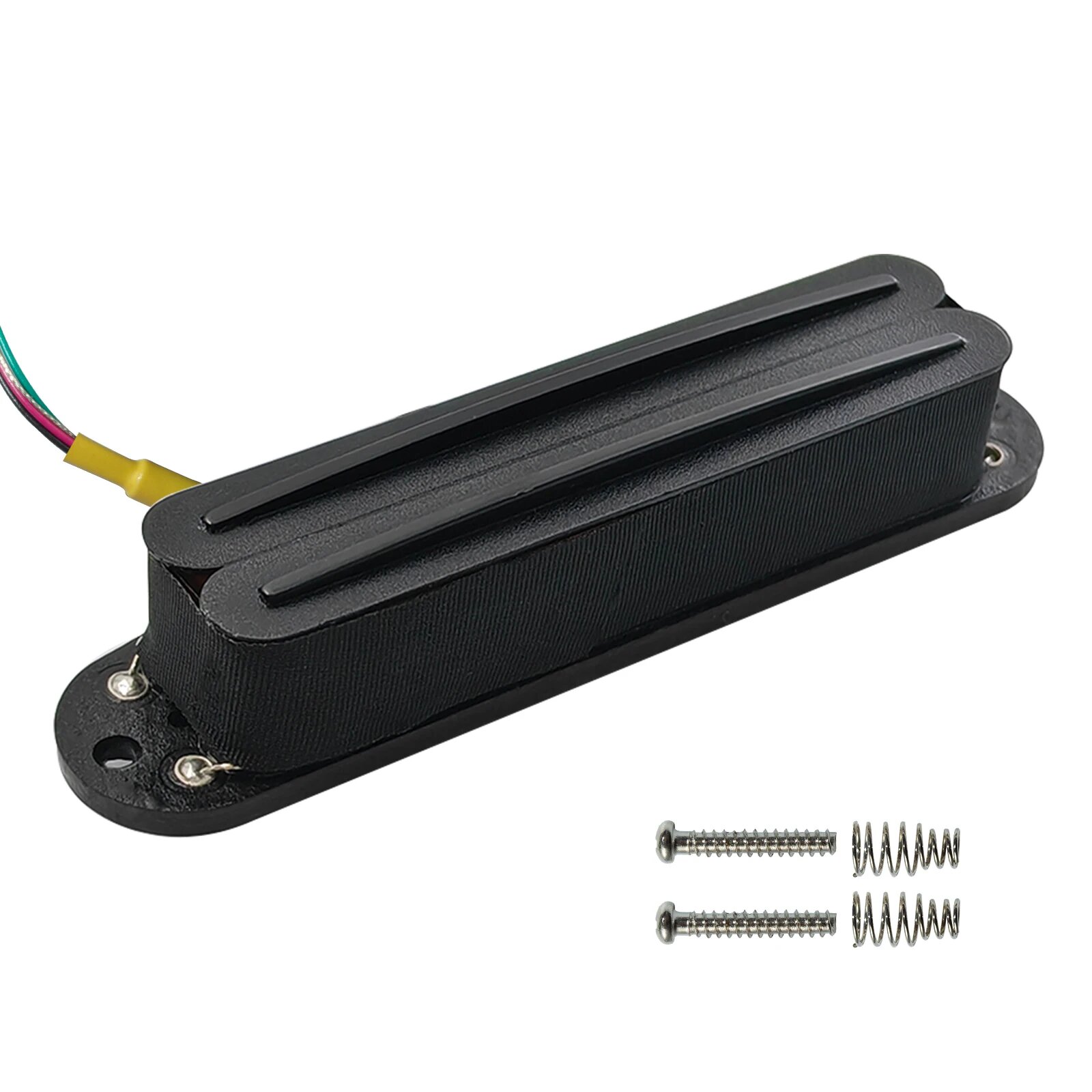 Phrilam Pro ST Alnico5 мини-хамбакер для электрогитары 5 цветов Черный, Full Black 13.2k