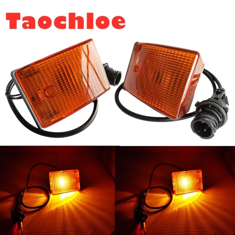 2 шт. 24 В угловые фонари для Mercedes Benz Actros грузовик кабины боковой габаритный указатель поворота янтарный OEM 9418200951