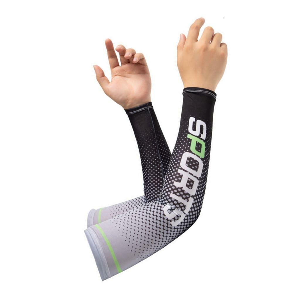 Спортивные рукава с защитой от солнца, Серый