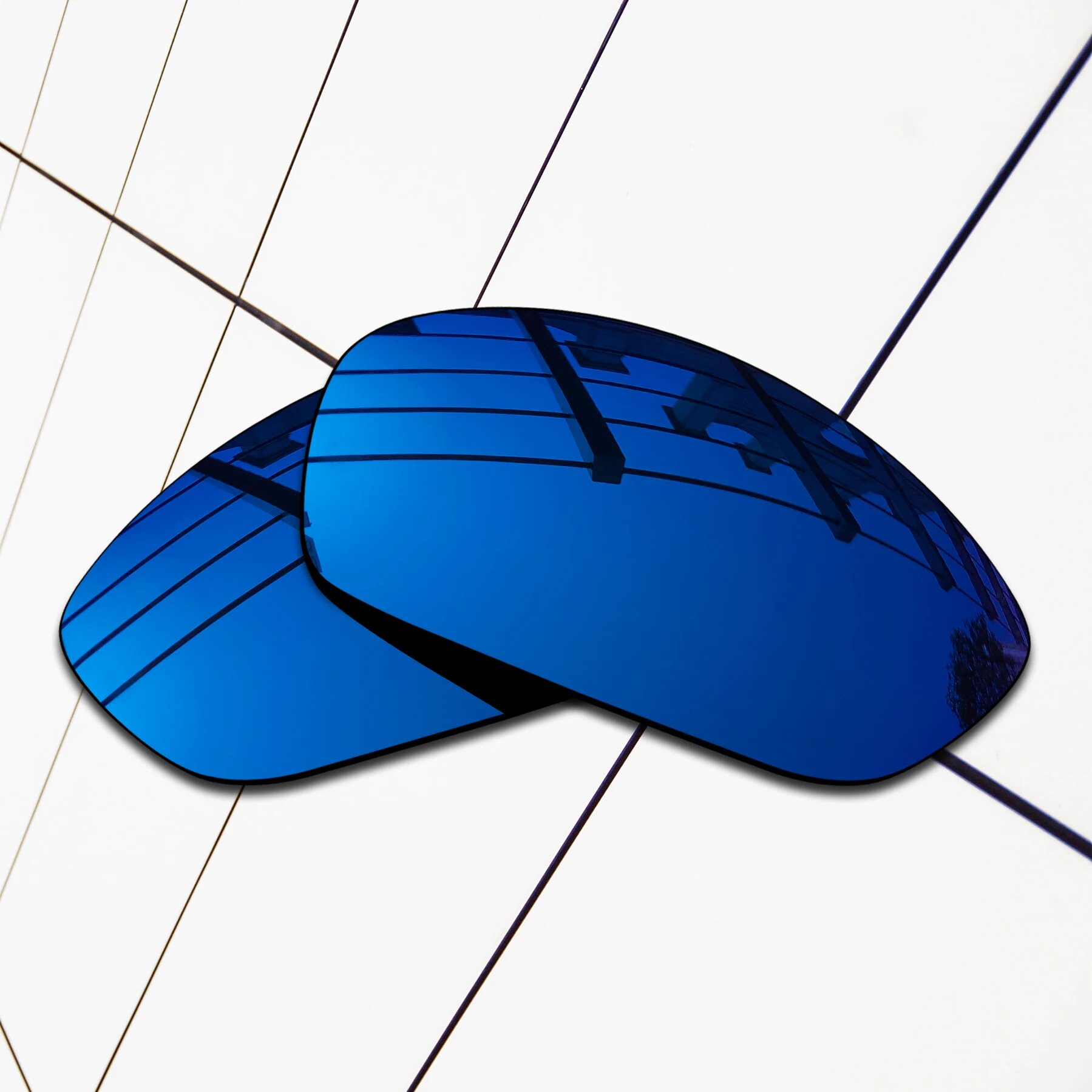 Сменные поляризационные линзы Eye Opening Stuff для Oakley Juliet Pacific Blue, Синий