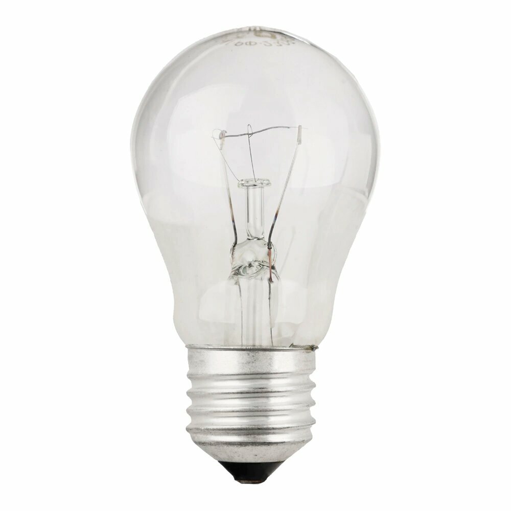 Лампа накаливания Калашниково 60 Вт Е27/А теплый свет - 3 штуки