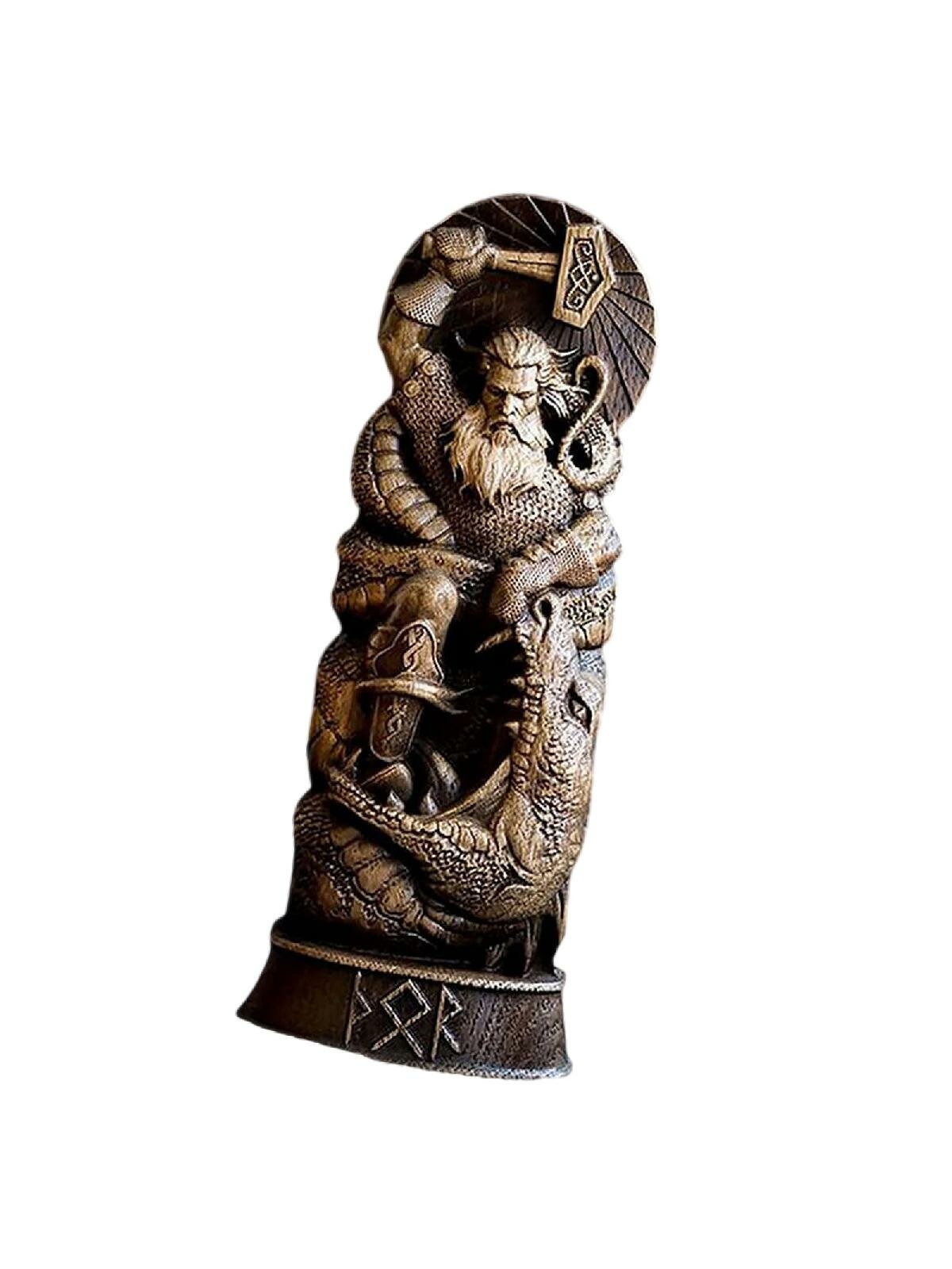 Статуя Одина/ Тора /Локи/Фрейи, Статуэтка из мифологии викингов, Статуэтка Норвежского бога
