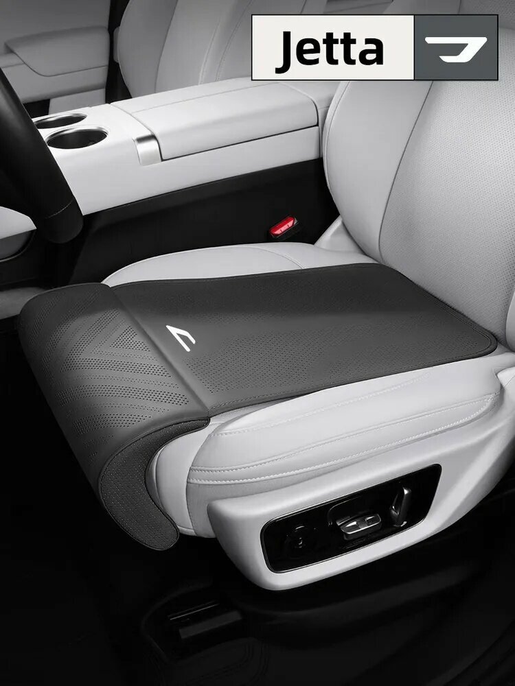 Накидка автомобильная на Передние сиденья, Сиденье водительское, Экокожа, 1 шт.