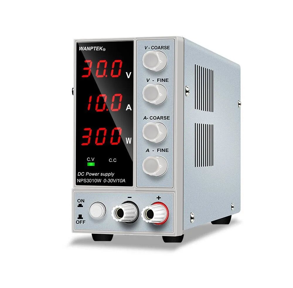 Лабораторный блок питания, 0-30B 0-10A wanptek NPS3010W