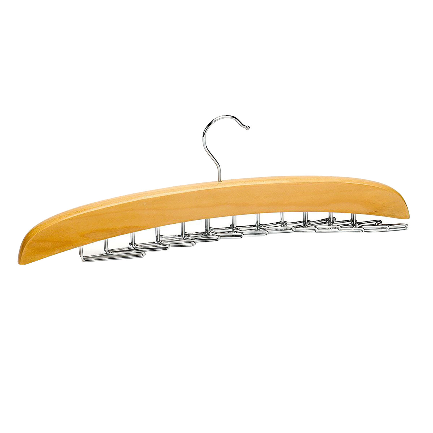 Стойка для одежды деревянная стойка для хранения ремней деревянная стойка для галстуков складная стойка для хранения 24 крючка место для галстуков многохватный Деревянный цвет Длина 40 см толщина 1.8 см