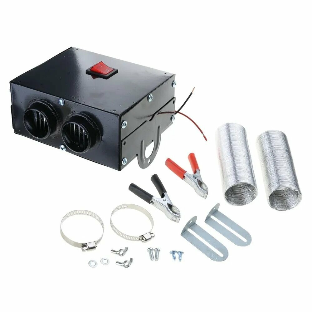 (1 комплект) автомобильный обогреватель мощностью 12 В 500 Вт-2 отверстия 12 В